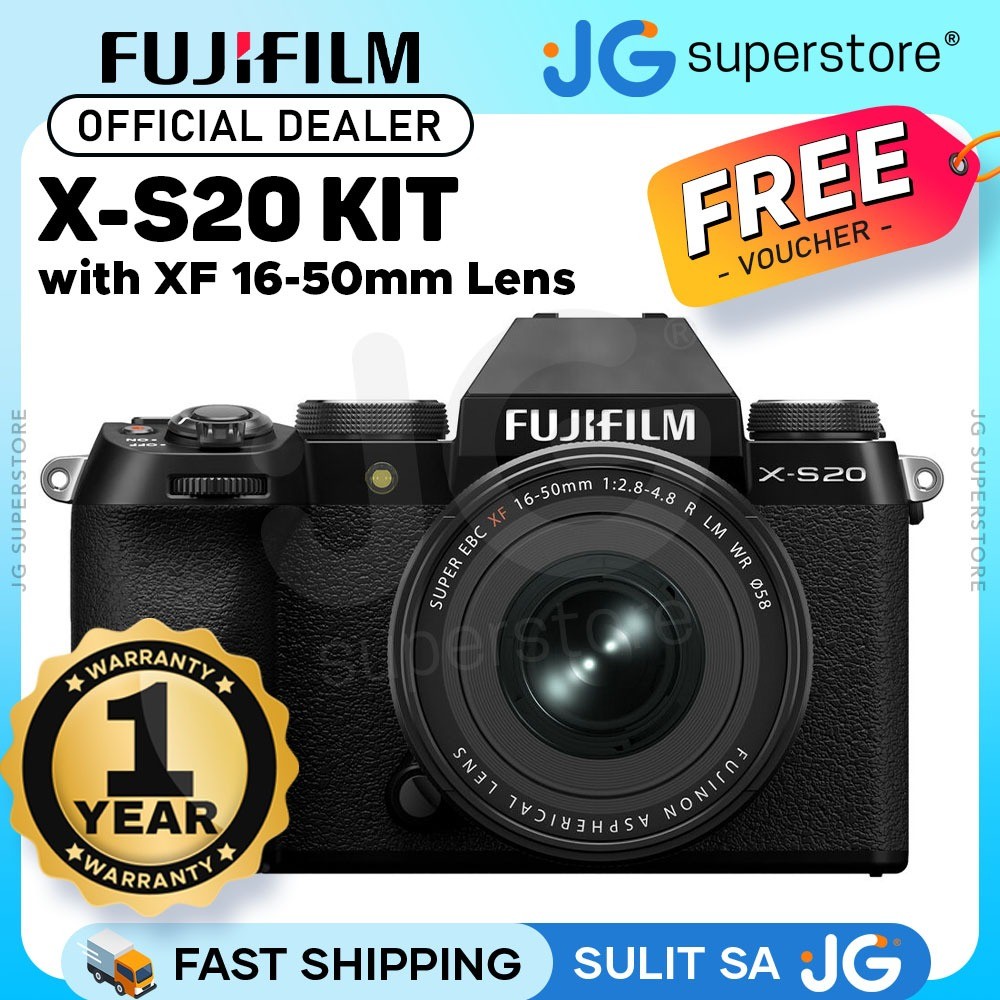 FUJIFILM X-S20 Body with XF 16-50mm f/2.8-4.8 R LM WR FUJINON Lens (X ...