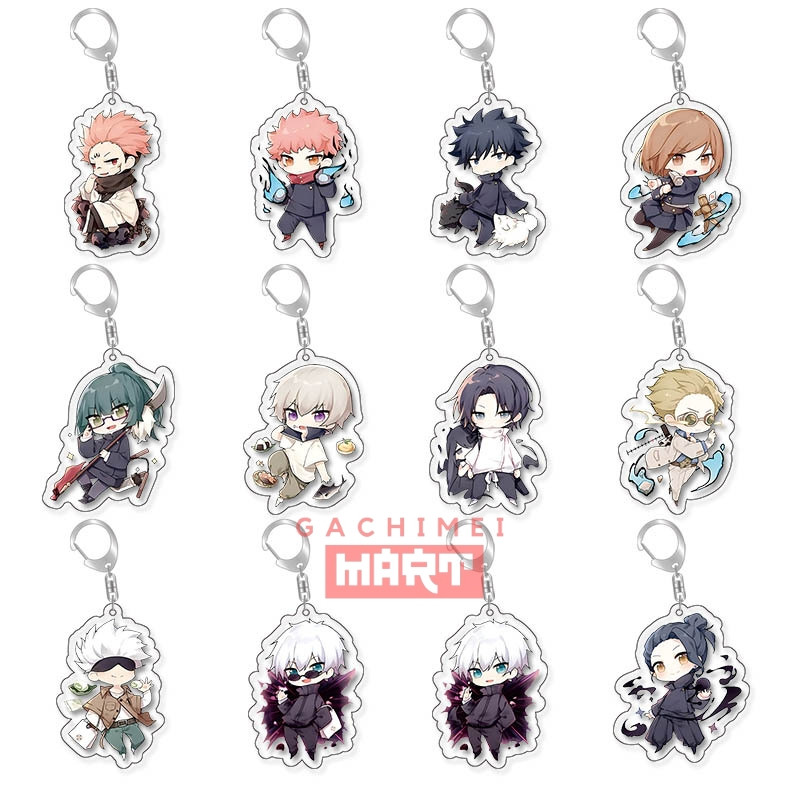 GM Jujutsu Kaisen JJK Male Chibi Characters Gojo Sukuna Nanami 5 cm ...