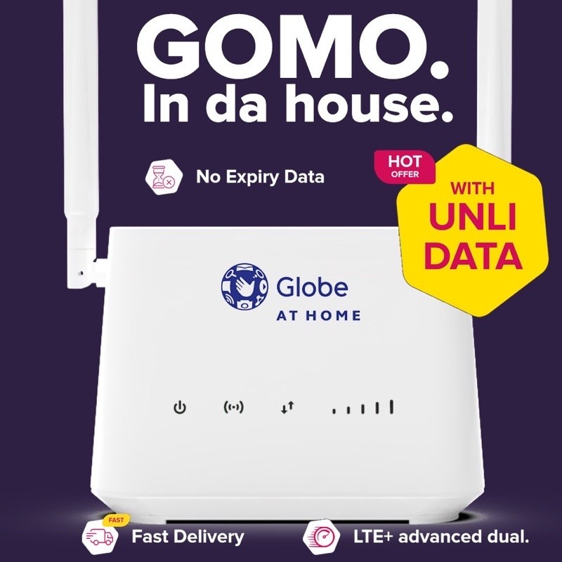 UNLI DATA GOMO ZLT S12 Pro LTE+ advanced 4G+ Modem Globe at Home Wifi ...