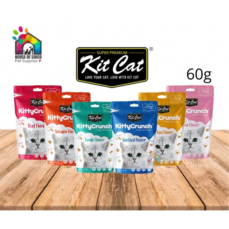 Kit Cat Kitty Crunch Cat Treats 60g | Shopee Philippines