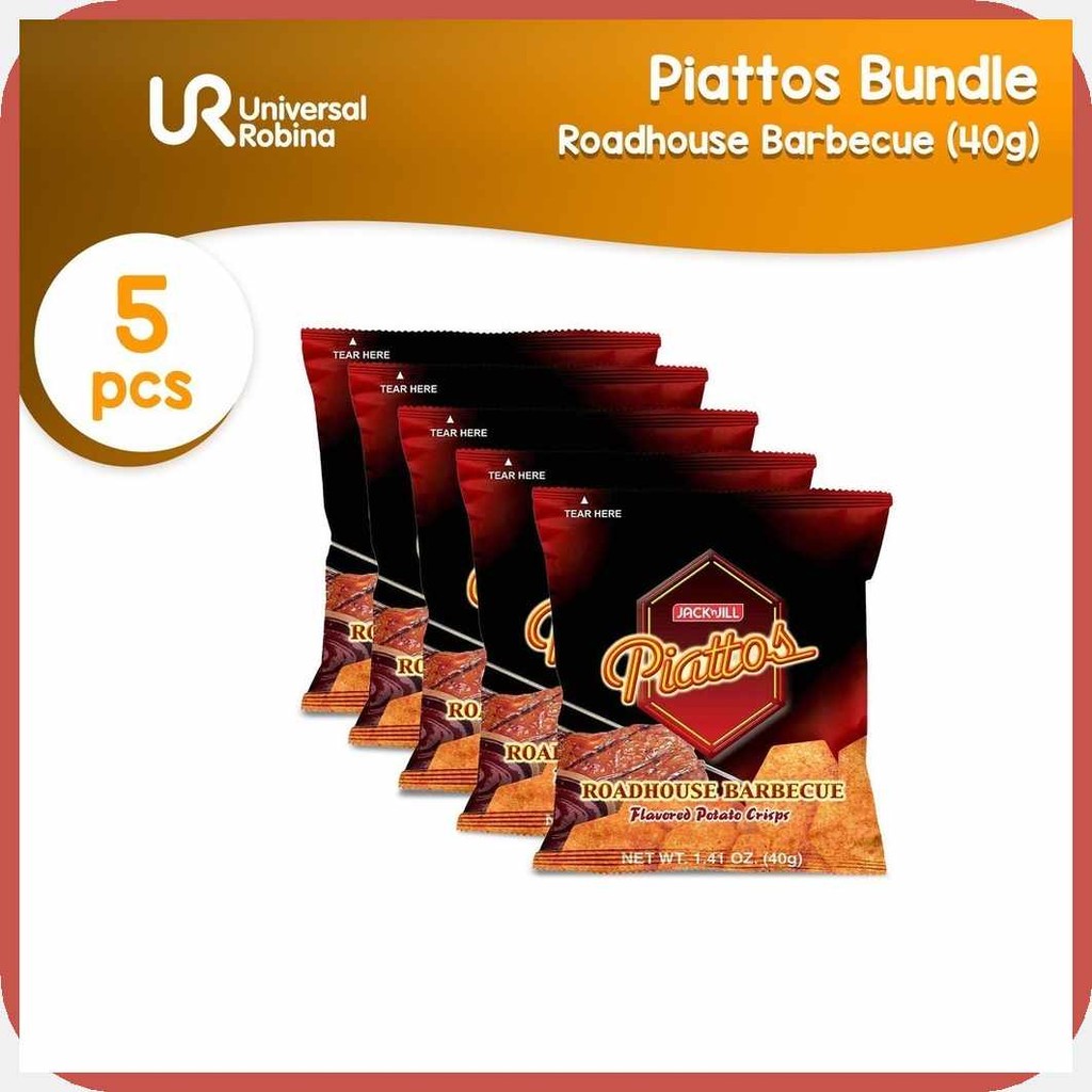 Piattos[Av+Roadhouse{O[Barbecue!Bd,Flavored!eS,Potato!Bd,Crisps!zb,40g ...