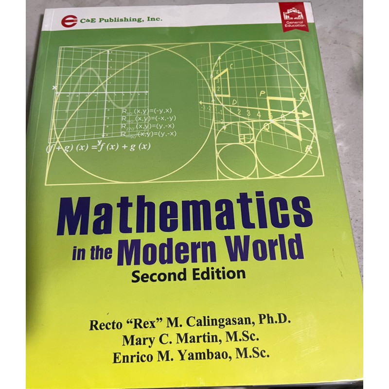 Mathematics in the Modern World Second Edition By. Recto Rex' M ...