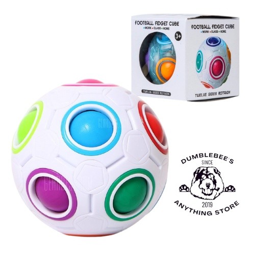 football fidget cube 360 Cube pop it fidget Toy Plastic Creative Magic ...