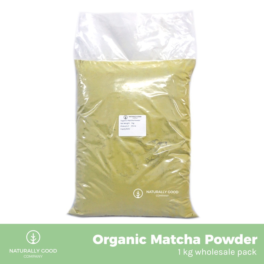 Organic Culinary Grade Matcha Powder (1 kg wholesale pack) | Shopee ...