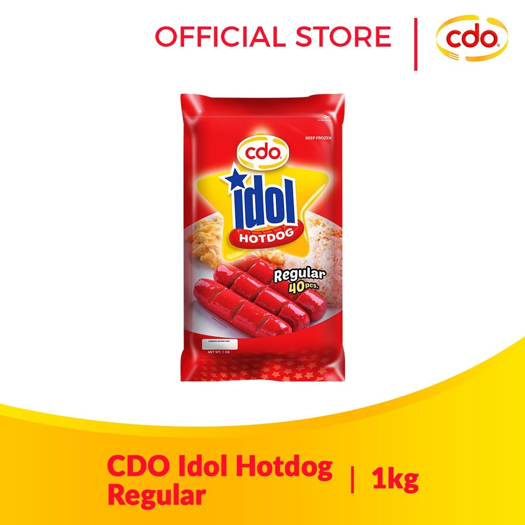 CDO Idol Hotdog Regular 1kg | Shopee Philippines