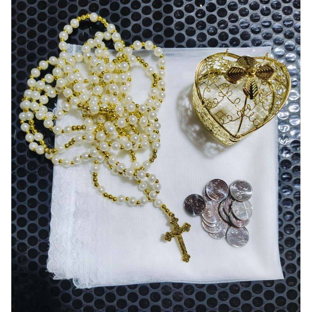 Wedding Rosary Chord set 3 in 1 (onhand) | Shopee Philippines