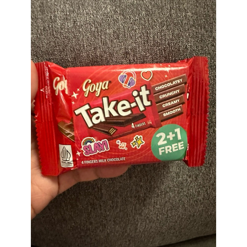 BUY 2 TAKE 1 GOYA TAKE IT MILK CHOCOLATE BARS | Shopee Philippines