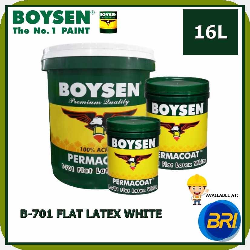 BOYSEN=x?Flat_q:Latex%jg:White%Bd:B-701%Ba:16%pG:liters | Shopee ...