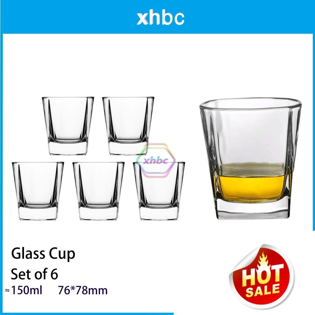 150ml Glassware Glass Clear Drinking Set(1pc.6pcs) Clear Glass Shot`I ...