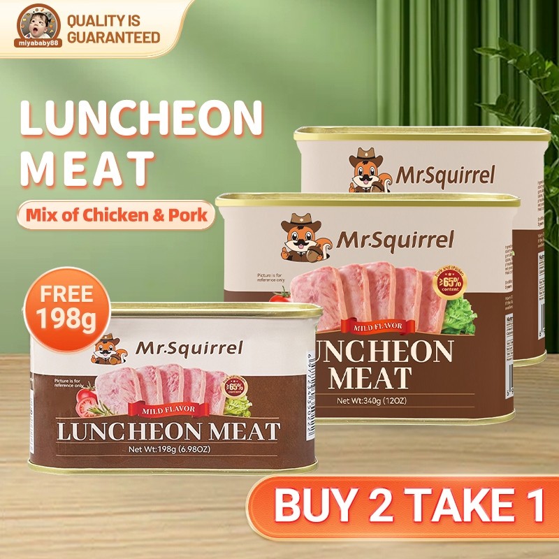 Luncheon Meat 198g/340g purefoods lotte luncheon meat (Mix of Chicken ...