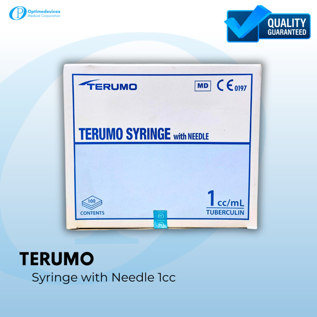 [TERUMO] Dispo Syringe with Needle 1cc Tuberculin (For Medical Use ...