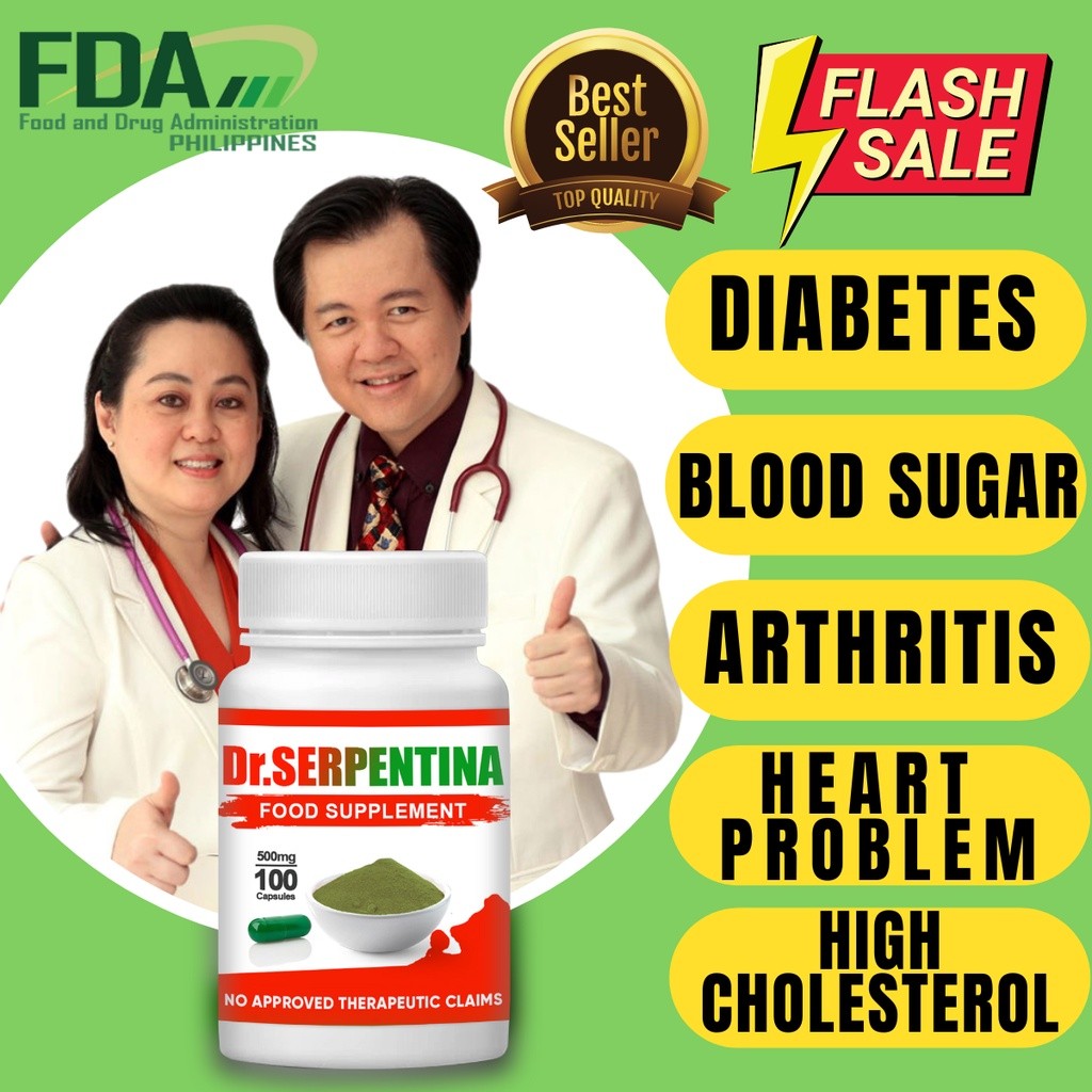 Original Doctor Serpentina for Blood Sugar Support, Good Cardiovascular ...
