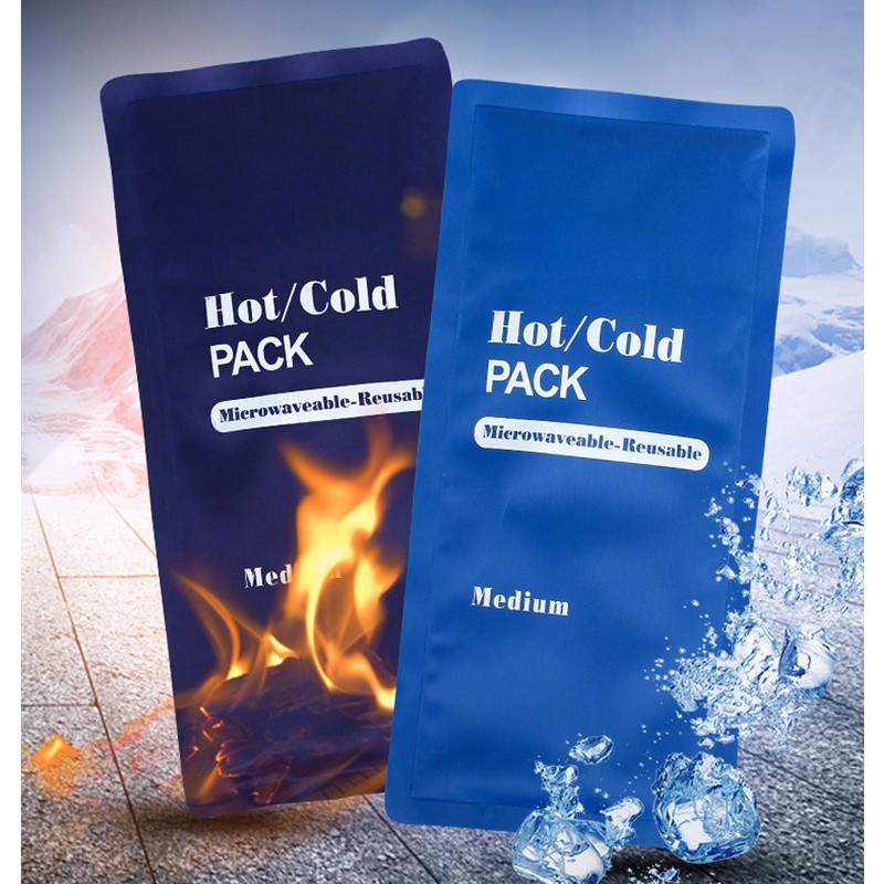Reusable Hot Cold Therapy Pack Gel Pad Ice Cooling Heating Pads ...