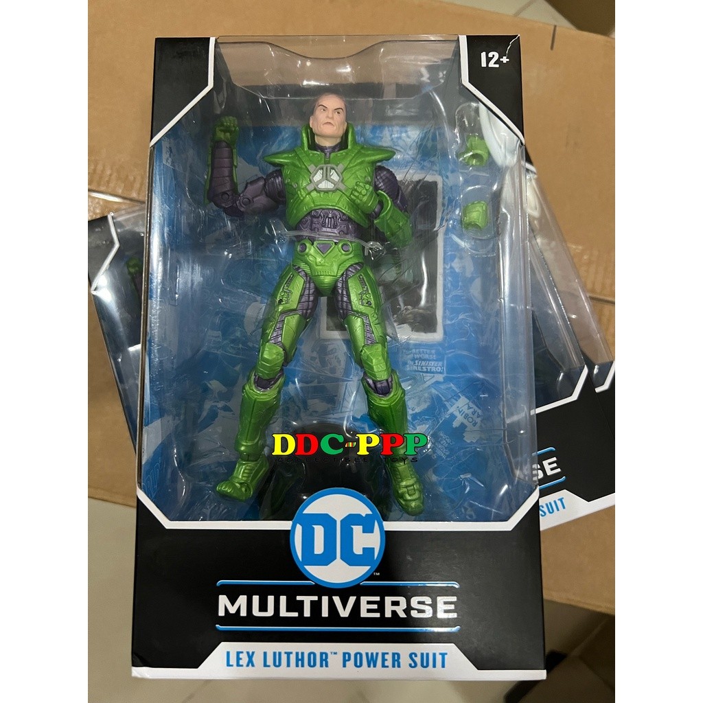 LEX LUTHOR IN GREEN POWER SUIT - McFarlane Toys DC Multiverse 7-Inch ...