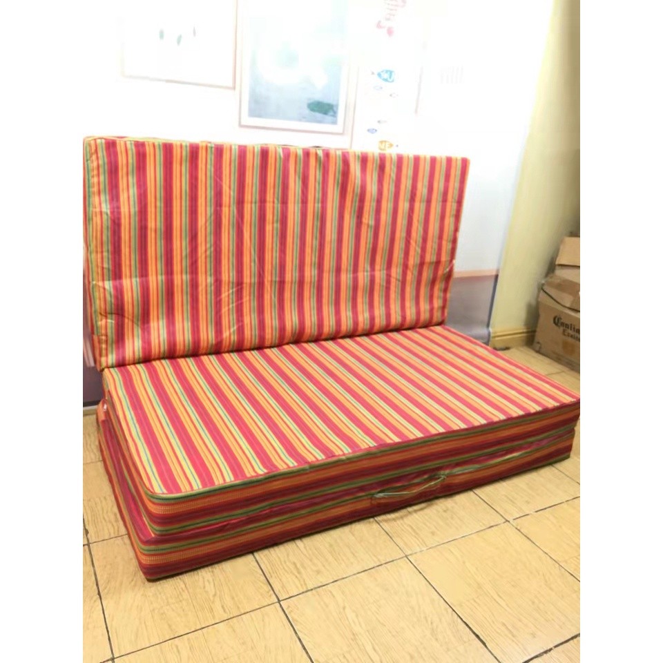 Foam Bed Mattress Higaan Foam Medium Hardness sofa bed 4inch 3folds 30* ...