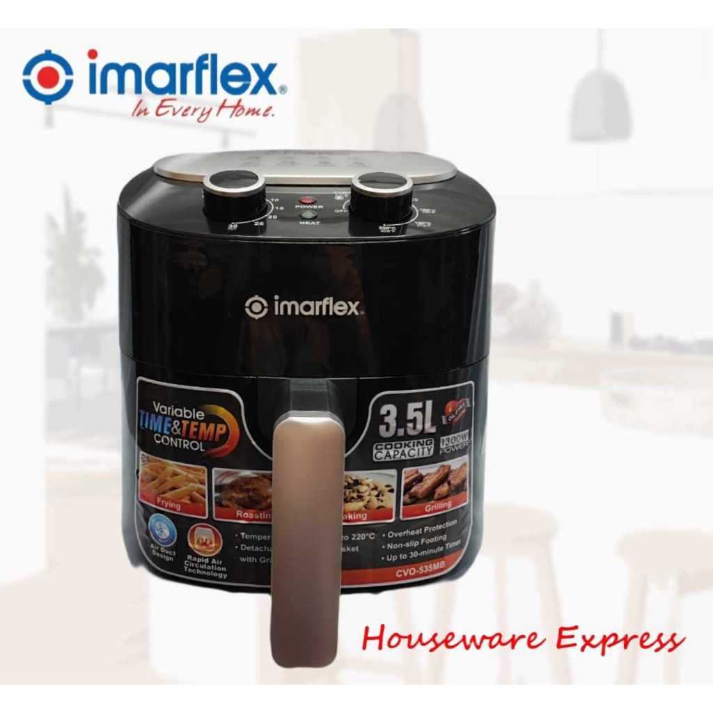 Imarflex CVO-535MB Turbo Air Fryer Black 3.5L (Houseware Express ...