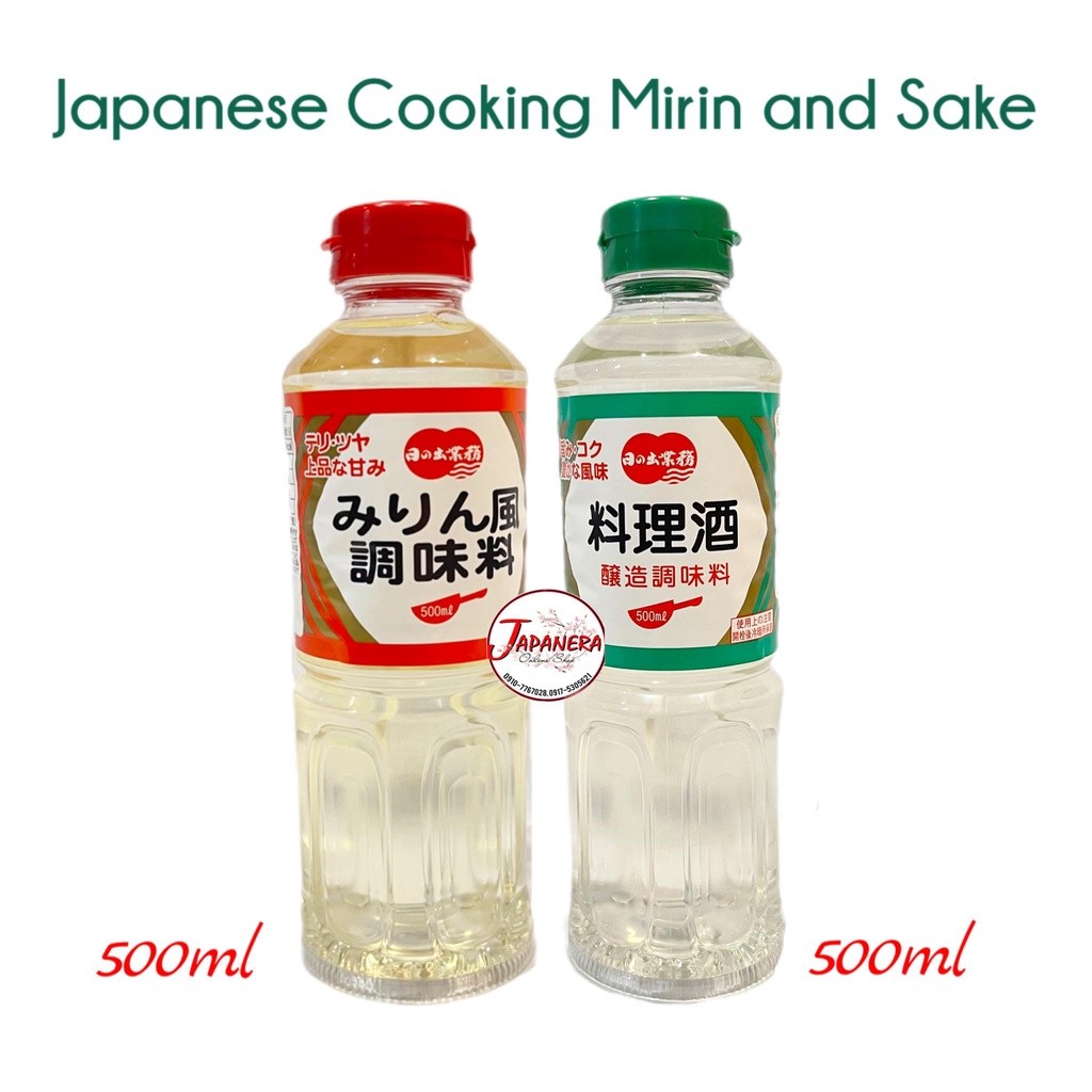 Japanese Cooking Mirin and Sake 500ml | Shopee Philippines