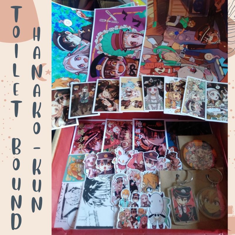 TOILET BOUND HANAKO-KUN merch box kit gift set+jE anime+Nc@(pls%OL|read ...