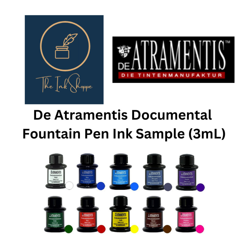 De Atramentis Document Fountain Pen Ink Sample (3mL) | Shopee Philippines