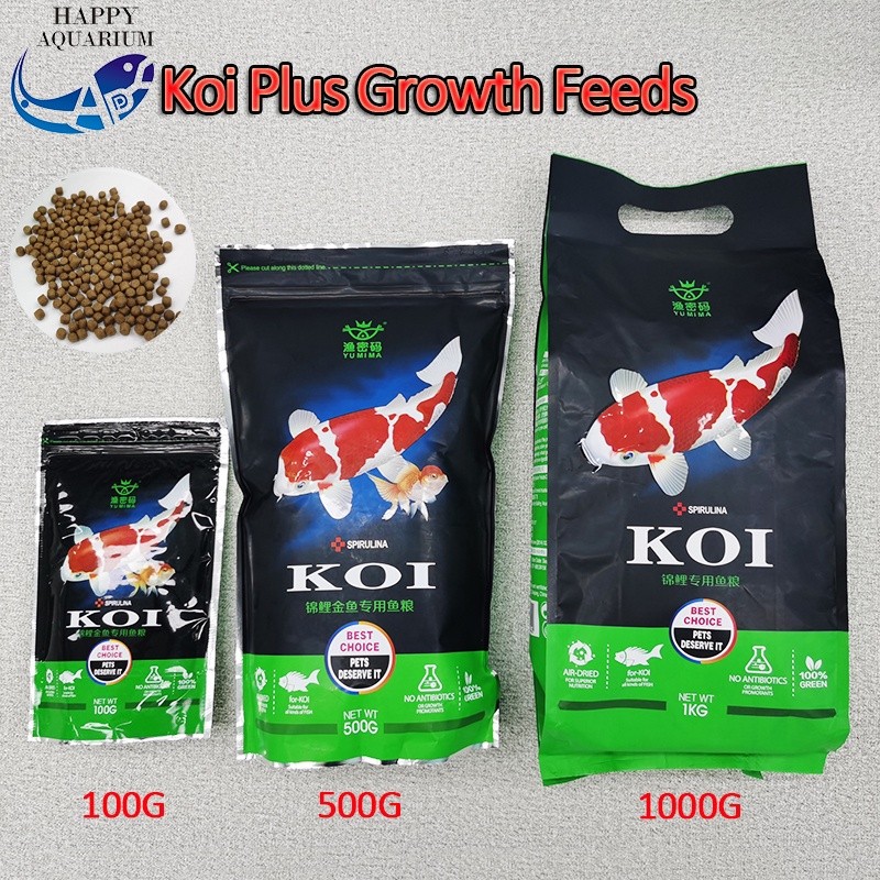 Floating type Koi king Growth Feeds Goldfish Feeds pellet fish food 1kg ...