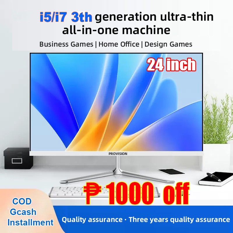 All In One Desktop Computer Set 24inch Display With Intel Core I7 3th ...