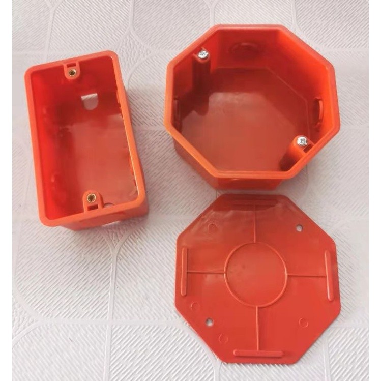 PVC Junction box w/ screw Utility box w/ out screw best cover | Shopee ...