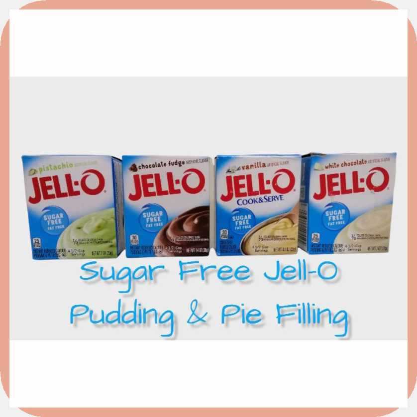 Sugar Free Jell-O Jello Instant Pudding & Pie Filling Mix (22-39g ...