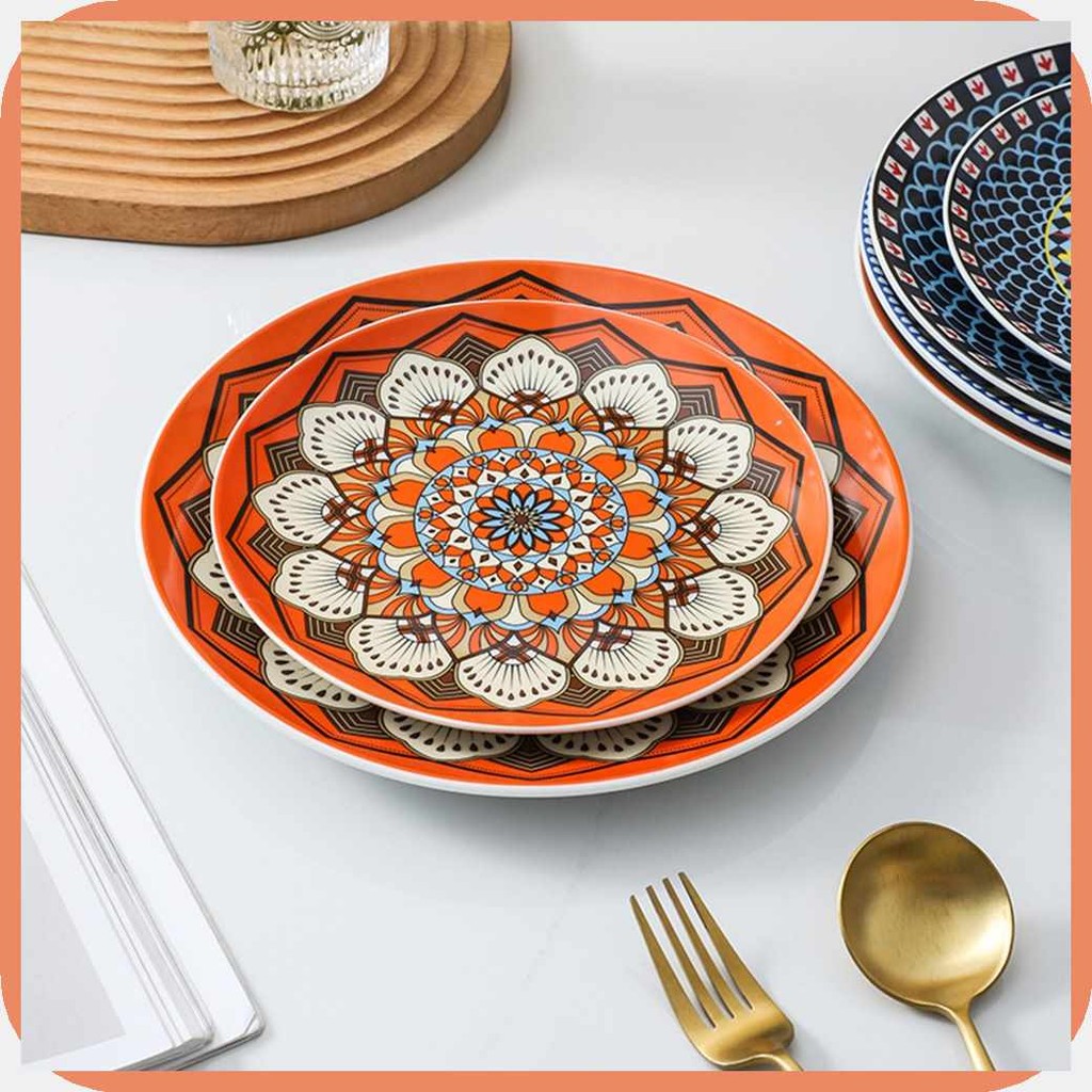 LOCAUPIN(px}Pattern}fy&vI`Porcelain;uk`Dinner;K`Plate;a`Serving;g ...