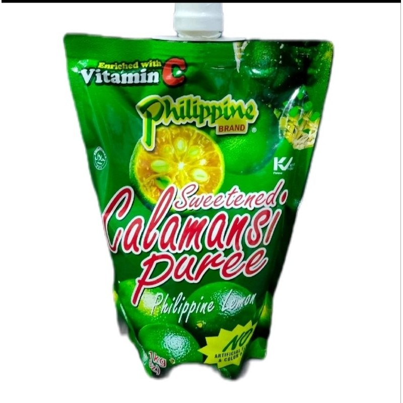 Philippine Brand Sweetened Calamansi Puree 1kg | Shopee Philippines