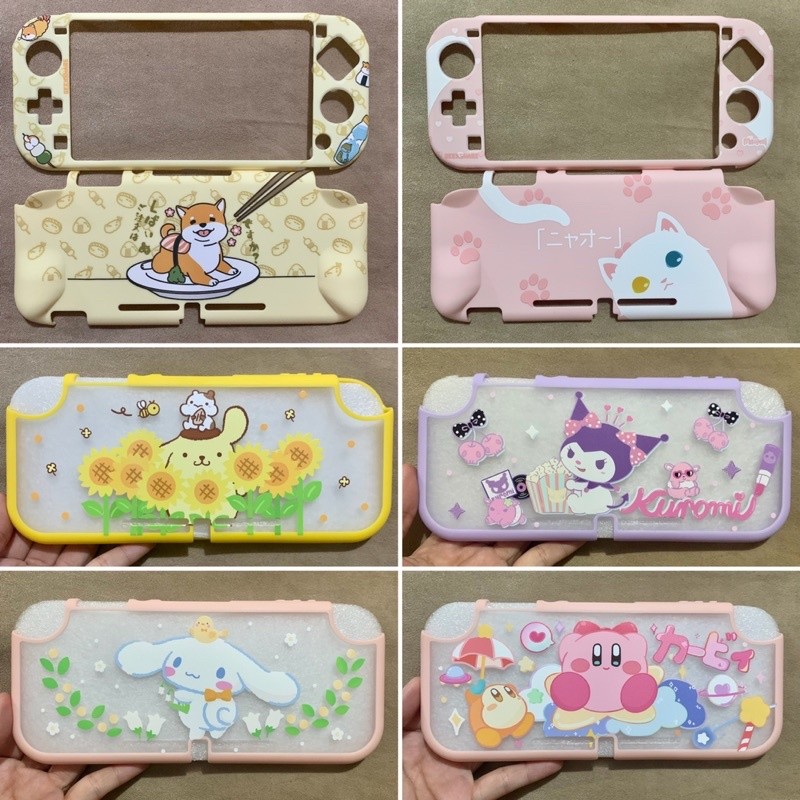 ONHAND Nintendo Switch Lite Case - Cute Kawaii Pink Cat Shiba Inu ...