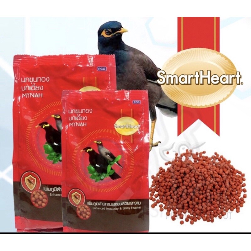 MYNAH | MYNA BIRD FEEDS SMART HEART 1KG PAGKAIN SA IBON PELLET TYPE ...