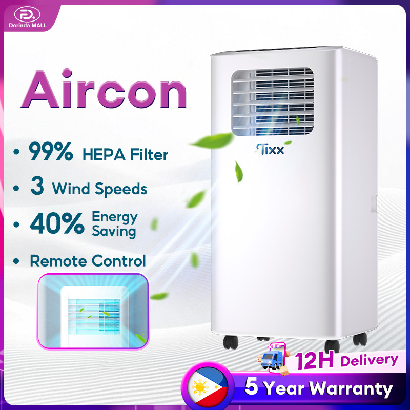 Tixx Portable Aircon With Inverter Mobile Air Conditioner Rapid Cooling ...