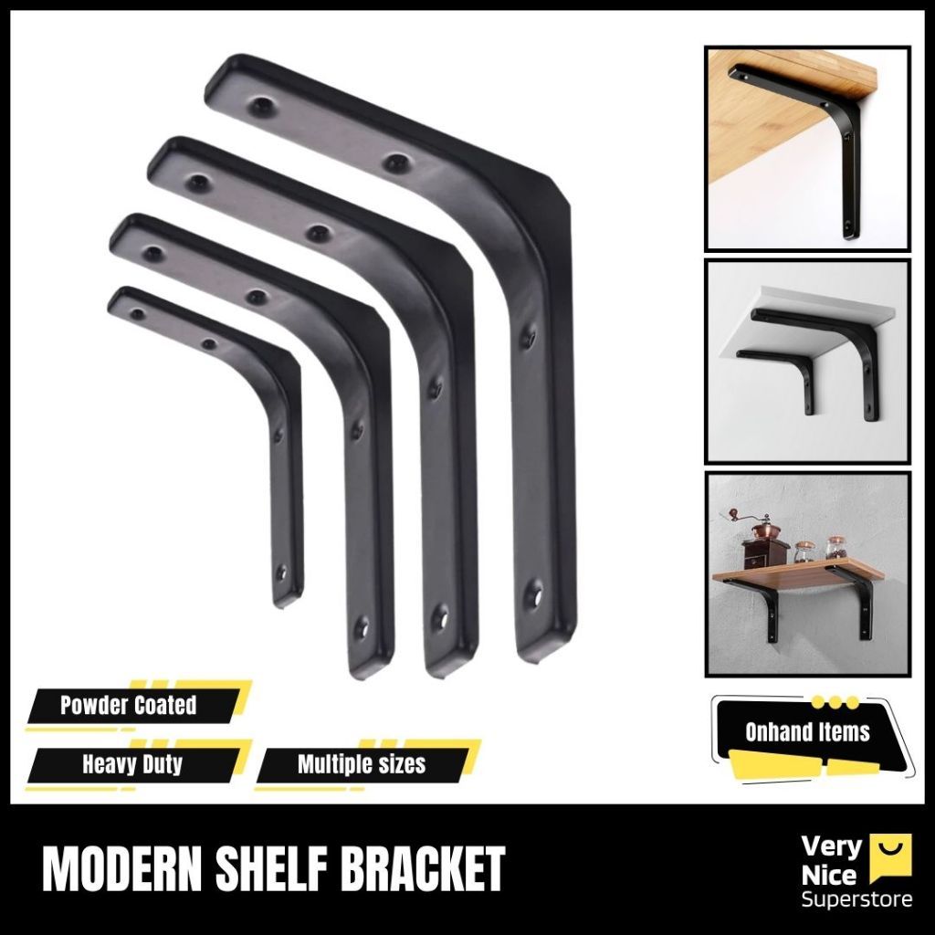 (1PC) MOBY Wall Mounted Shelf Bracket L Shaped Right Angle bracket ...
