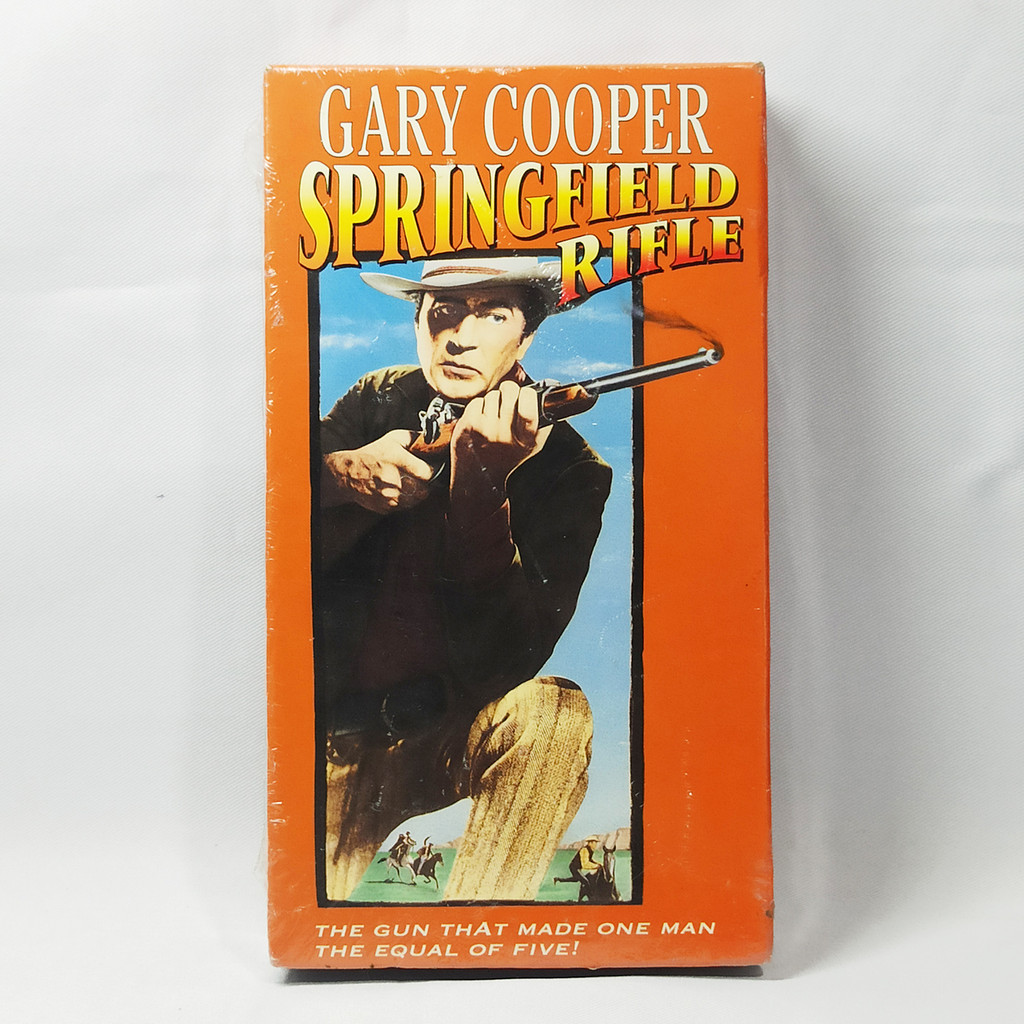 (SEALED) Springfield Rifle (1952) - Gary Cooper - VHS Tape Movie (NTSC ...