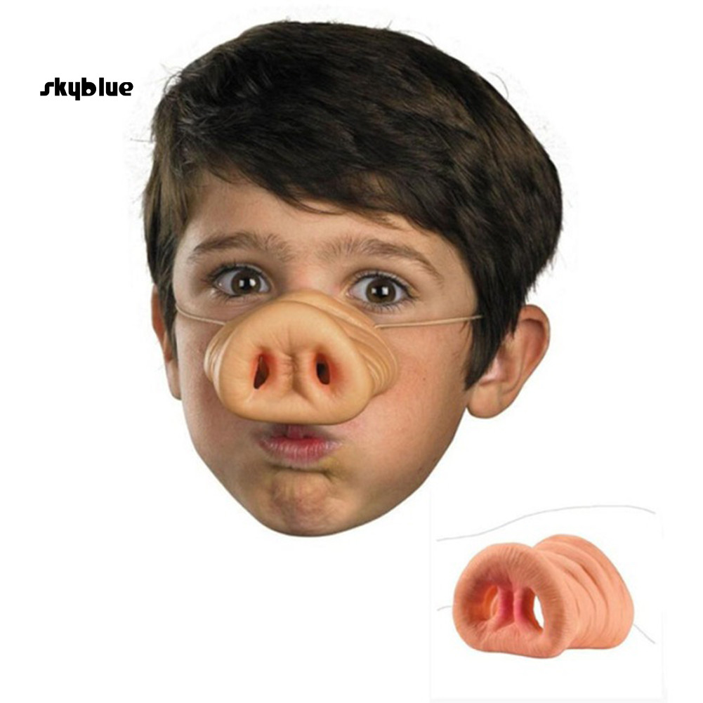 Pig Nose Costume Snout Adult Child Kid Halloween Cosplay Party Funny ...
