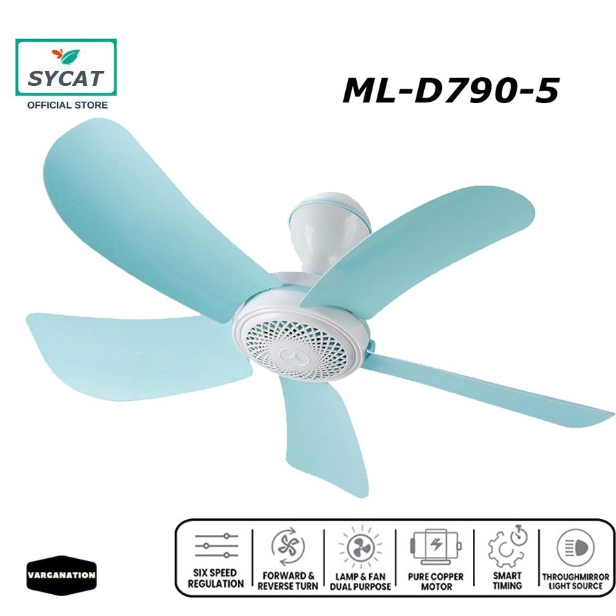 SYCAT-D790-5 Big Ceiling Fan 5 Blade Fan Electric Ceiling Fan Large ...