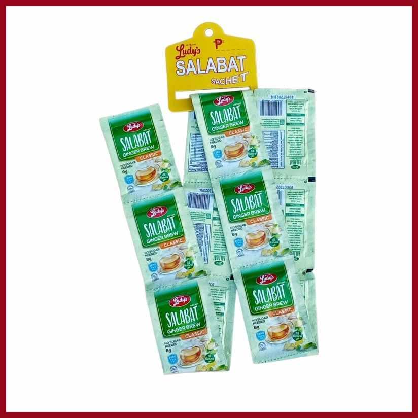 Ludy's Ginger Brew Salabat 8grams 12 sachet | Shopee Philippines