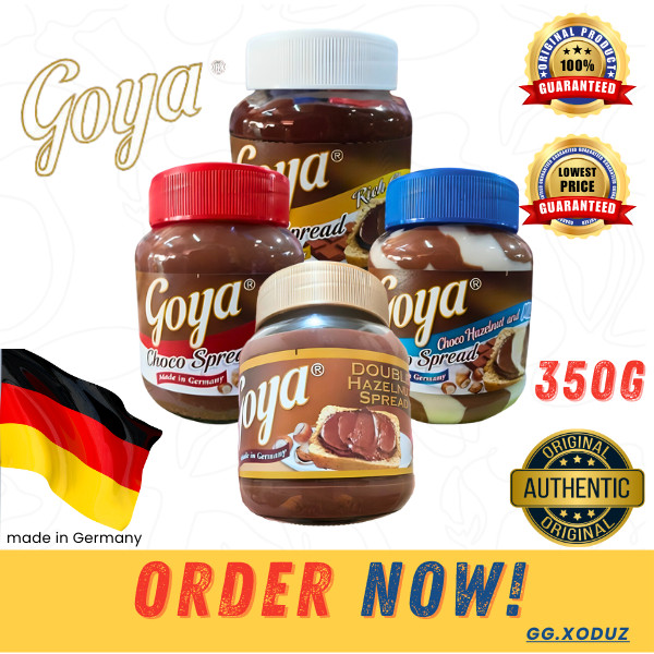 Goya IMPORTED Authentic Hazelnut Milk Chocolate Filled Spread for Bread ...