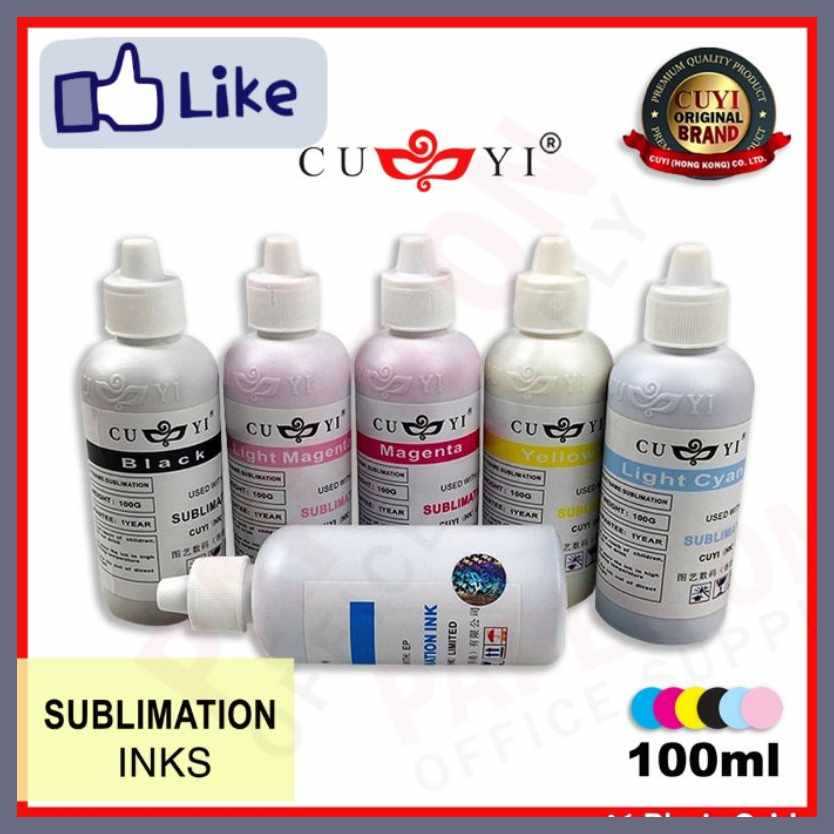 CUYI SUBLIMATION INK 100ML 6COLORS AVAILABLE | Shopee Philippines