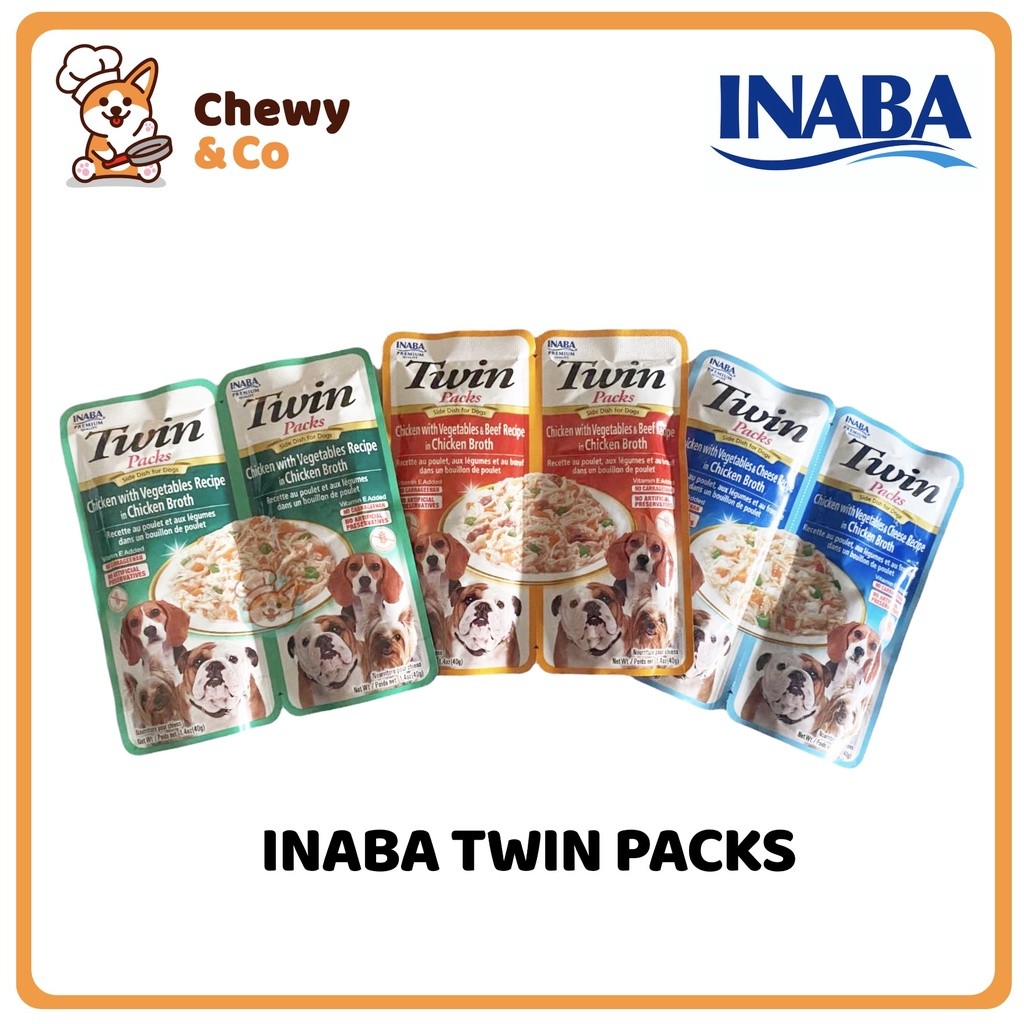 Inaba Twin Pack Wet Dog Food (40g x 2 Packs) | Shopee Philippines