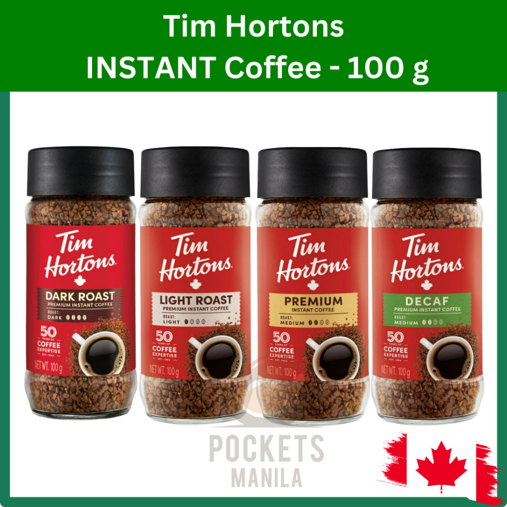 Tim Hortons Instant Coffee | 100g | Shopee Philippines