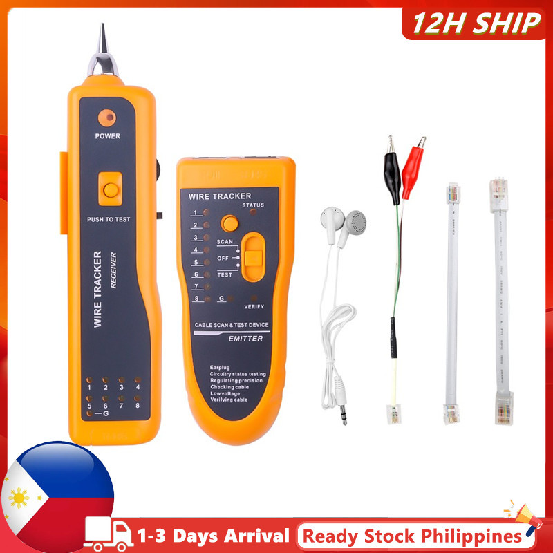 (Philippines Stock) LAN Network Cable Tracker RJ11 RJ45 Cat5 Cat6 ...