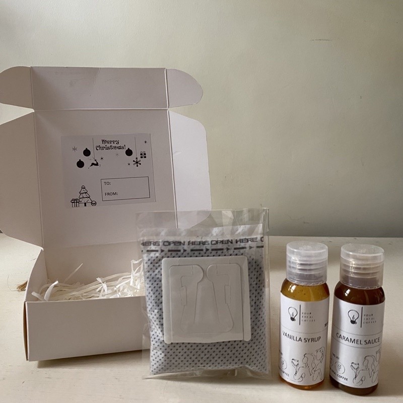 Coffee Gift Set 1 (Coffee Drip, Coffee Sauce, Vanilla Syrup) | Shopee ...