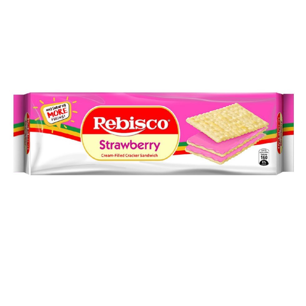 Rebisco Strawberry Sandwich 32Gx10S | Shopee Philippines
