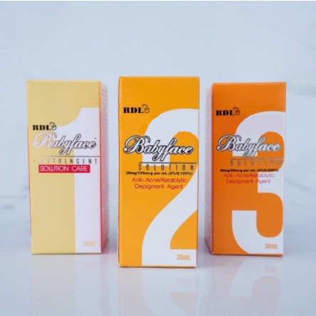 RDL BABY FACE #1#2#3 For dark Skin Tone and Acne Solution 60ml | Shopee ...