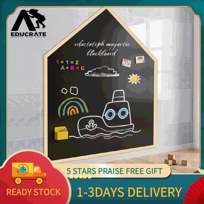 【Best Sellers】XL Magnetic Blackboard Self adhesive magnet toddler easel ...