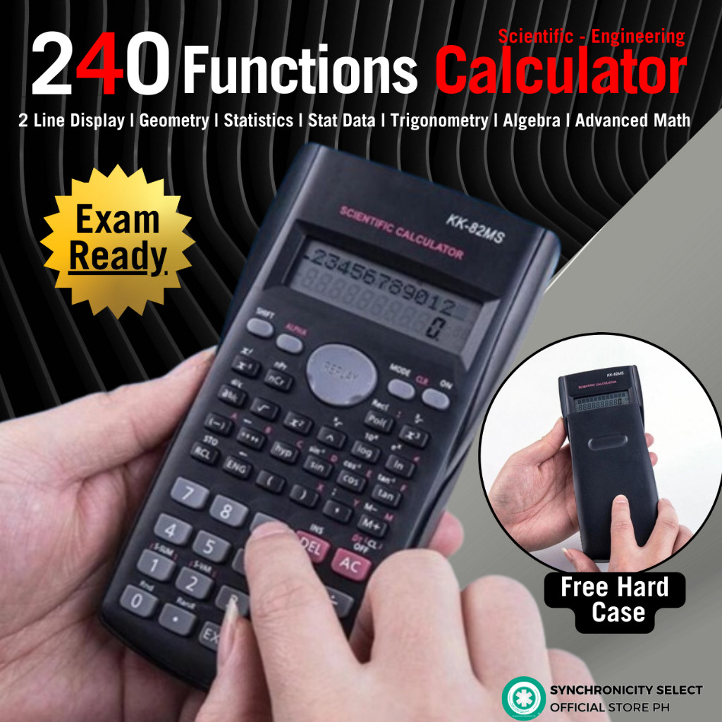 240 Functions Calculator - Scientific Engineering Advanced Mathematics ...