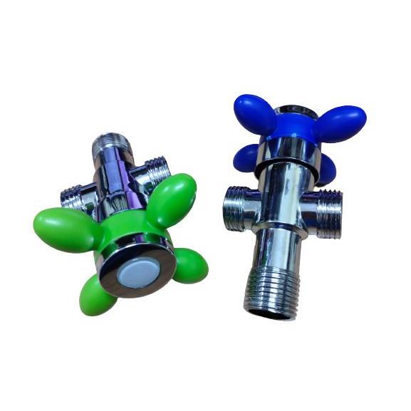 LIE1301 - Jet Shower Closet Faucet T Nickel Stainless Faucet Crown 1/ 2 ...