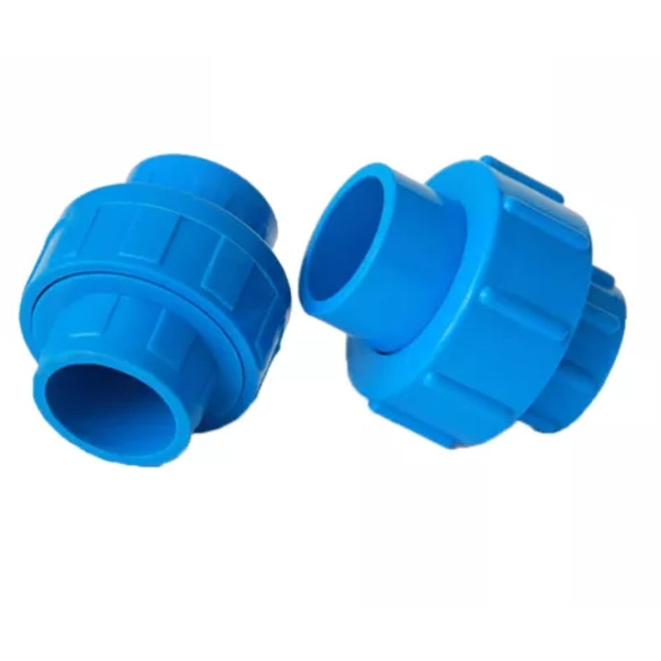 PVC Blue Fitting Blue Union Patente 1/2 , 3/4 , 1 | Shopee Philippines