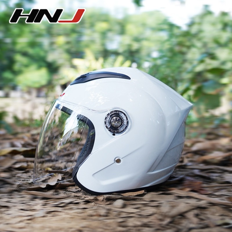 HNJ A4-003 Women's Motorcycle Helmet Half Sun Visor Men | Shopee ...